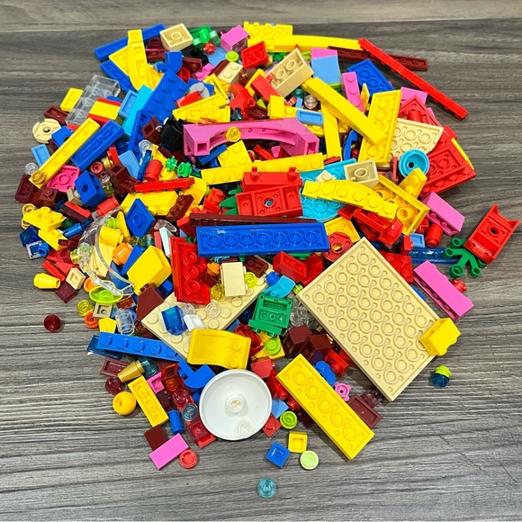 Lego | Toys | Lot Of Brightly Colored Lego Pieces From Random Sets 3 ...